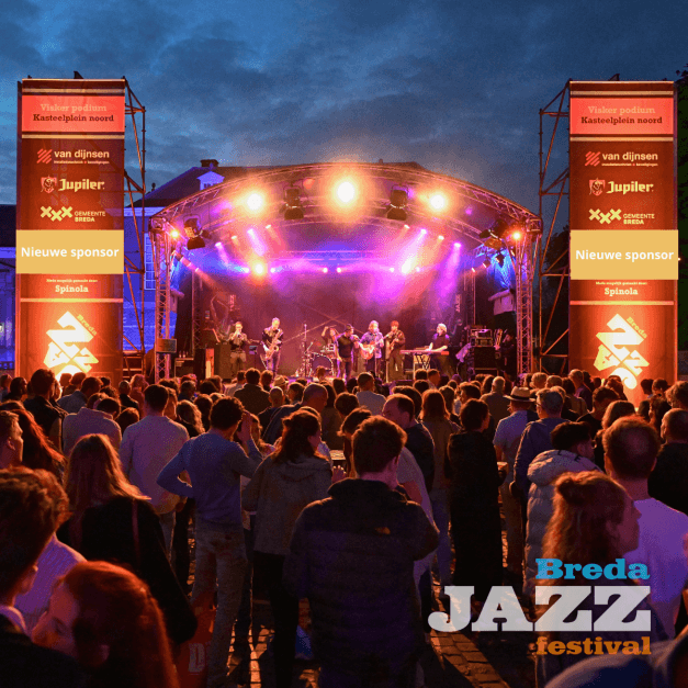 Podium Kasteelplein Noord zoekt nieuwe sponsor